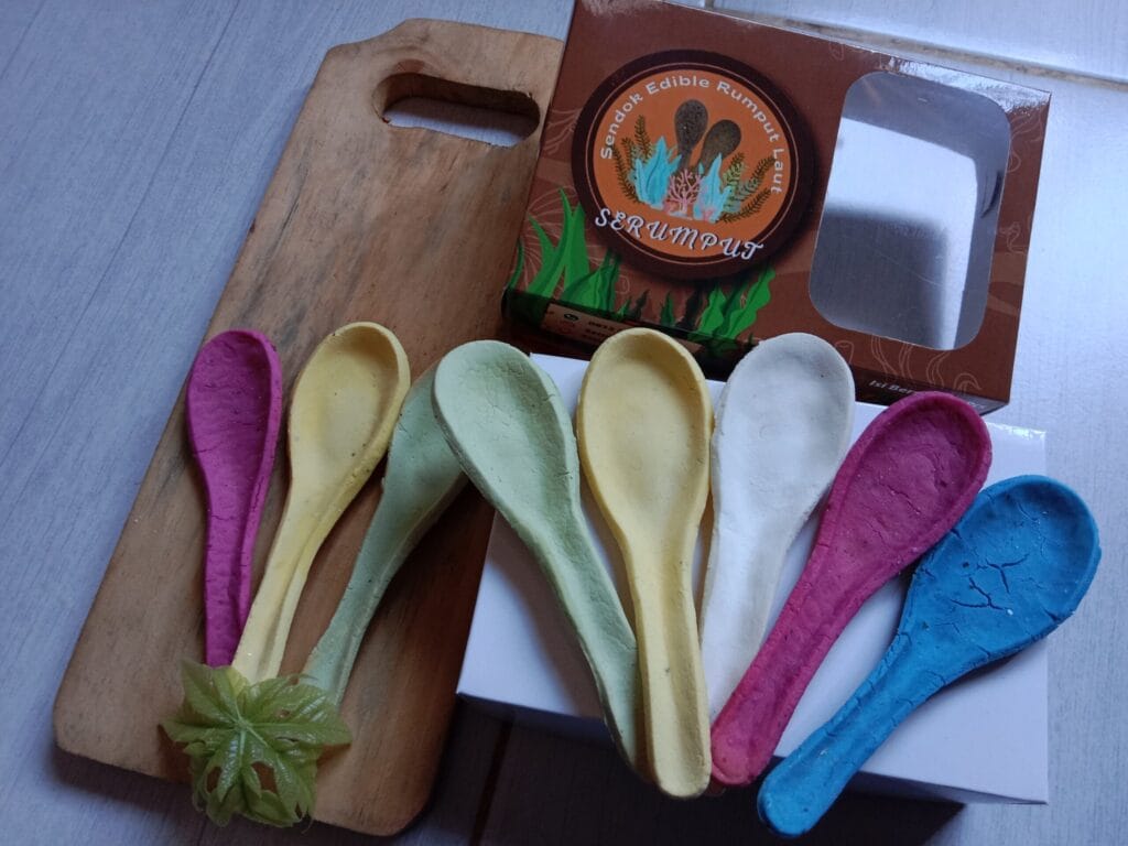Sebuah Inovasi, Sendok Edible dengan Kandungan Rumput Laut Alga Coklat ...